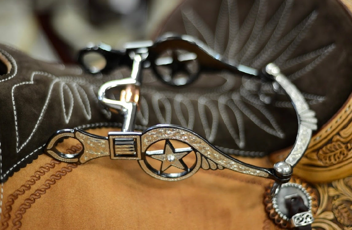 BLUED METAL ENGRAVED SILVER SHOW BIT COVERED ROLLER NUMBERED NEW 2023 ...